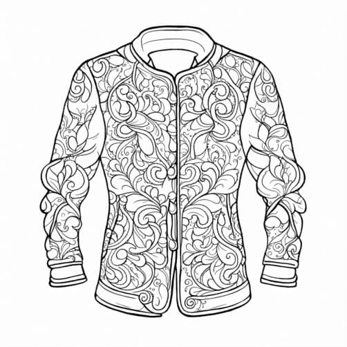 Free Jacket Coloring pages - Download Printable Jacket Coloring sheets ...