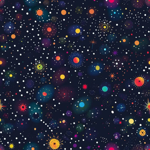Download Seamless Space Pattern with Planets and Stars Patterns Online ...