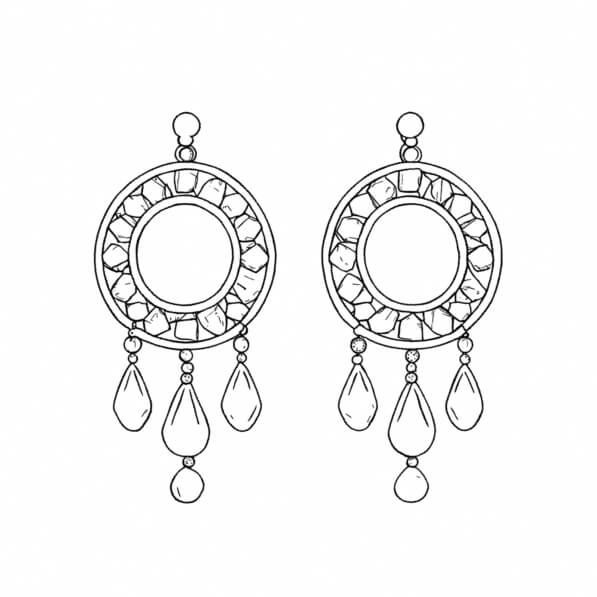 Free Jewelry Coloring pages - Download Printable Jewelry Coloring ...