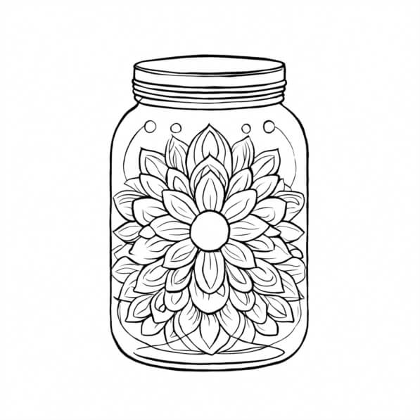 Free Jar Coloring pages - Download Printable Jar Coloring sheets ...