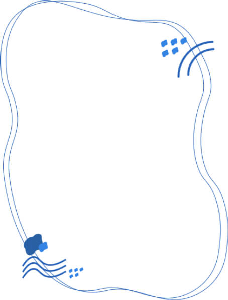 Download Artistic White Frame with Fish and Water Ripples Frames Online ...