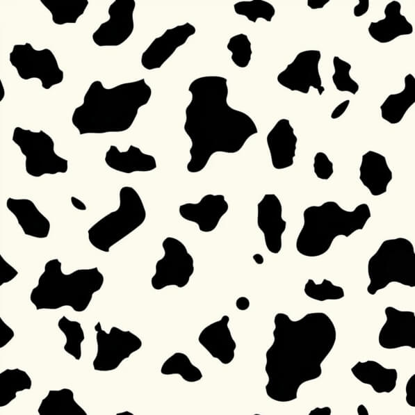 Download Black and White Cow Spots Seamless Pattern Patterns Online ...