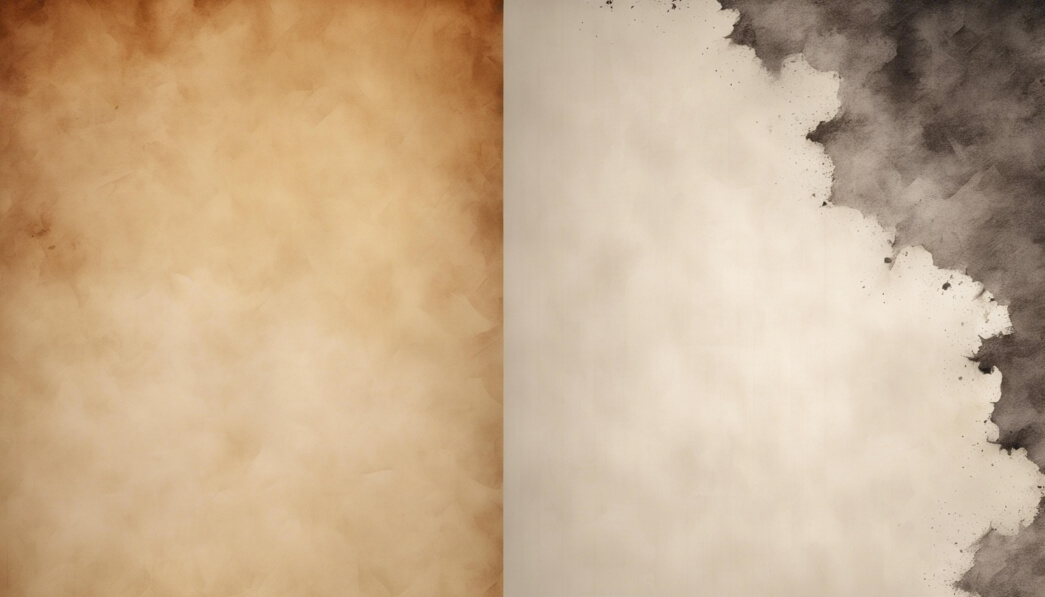 Download Twee stukken papier met verschillende achtergronden ...