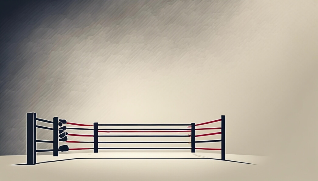 Download Boxing Ring Illustration with Training Gloves Backgrounds ...