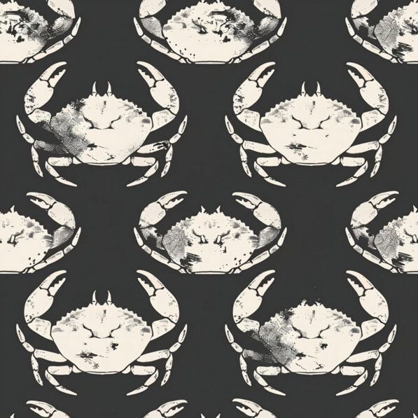 Download Seamless Crab Pattern Patterns Online - Creative Fabrica