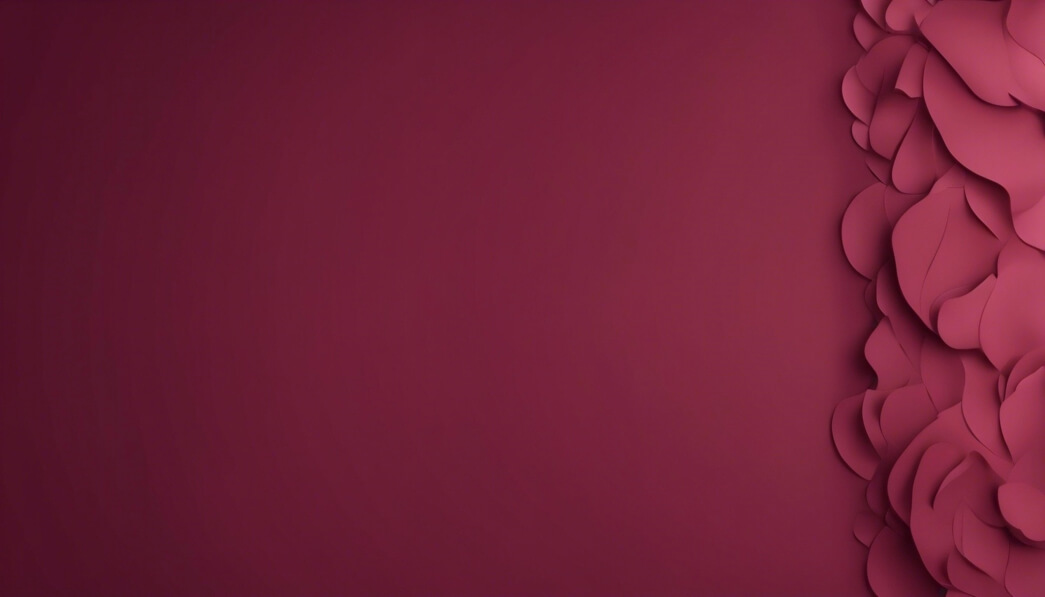 Download Maroon Background with Paper-Cut Flowers Backgrounds Online ...