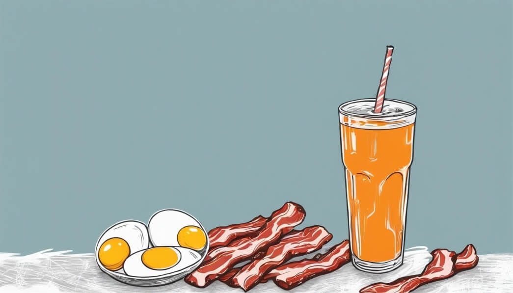 Download Drawing of a Delicious Breakfast Backgrounds Online - Creative ...