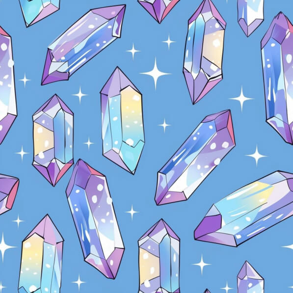 Download Colorful Crystals Seamless Pattern Patterns Online - Creative ...
