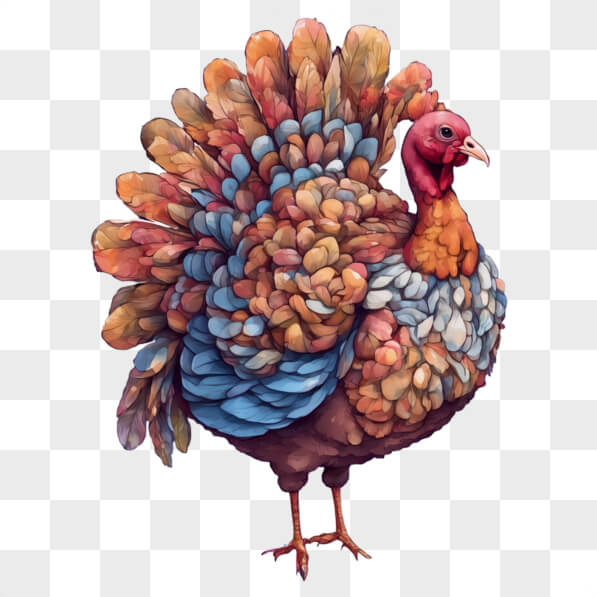 Download Colorful Thanksgiving Turkey Cartoons Online - Creative Fabrica
