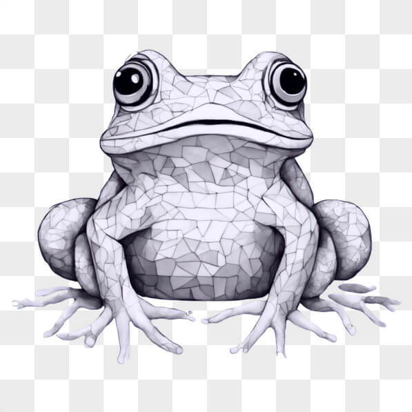 Download White Frog Illustration for Nature Preservation Cartoons ...