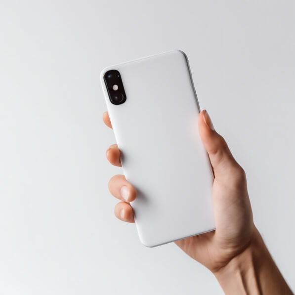 Download Hand Holding Empty White Phone Case Mockups Online - Creative ...