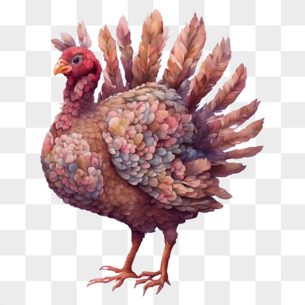 Download Colorful Turkey for Holiday Decorations and Education Cartoons ...