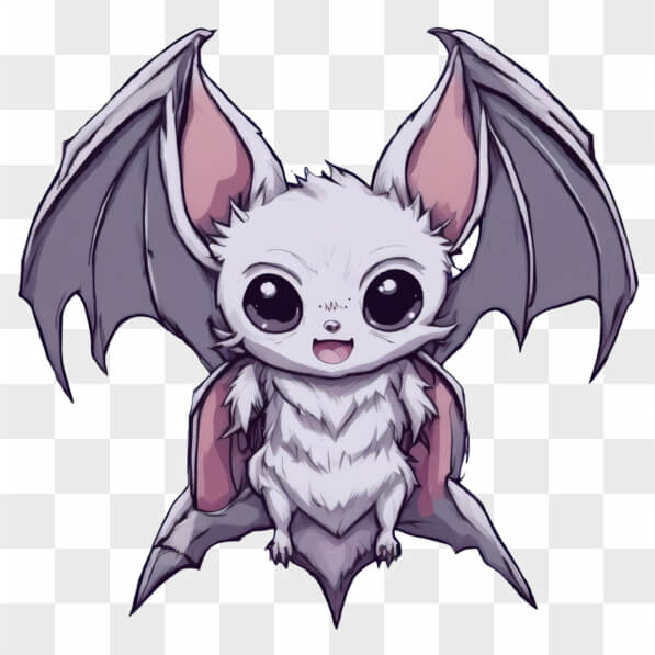 Download White Bat Illustration Cartoons Online - Creative Fabrica