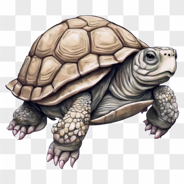 Download Curious Tortoise Standing on Hind Legs Cartoons Online ...