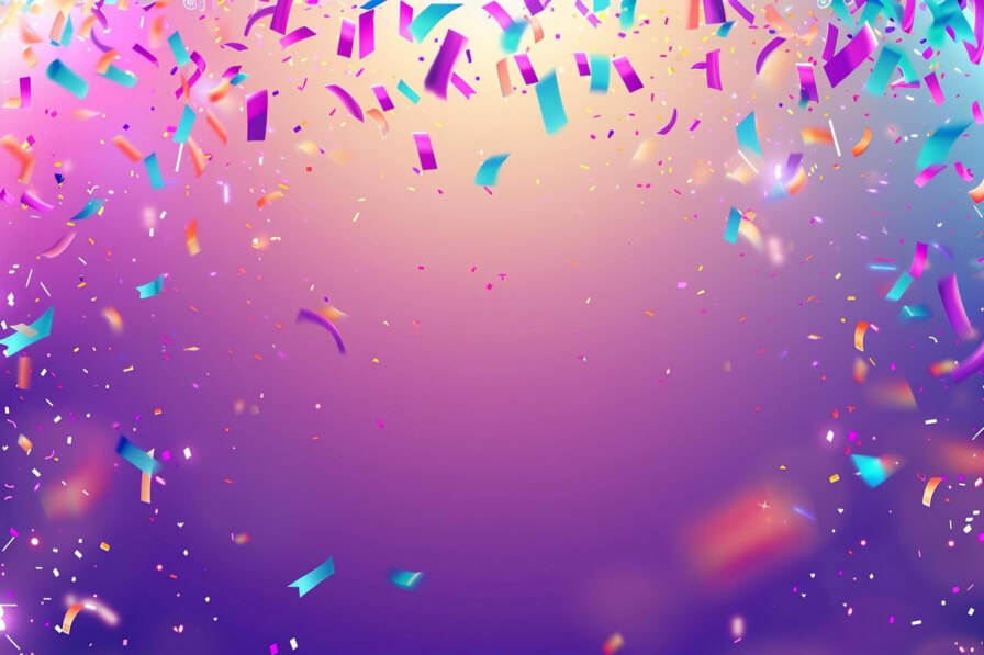 Descarga Fondo de Confeti Colorido para Celebraciones y Fiestas Fondos ...