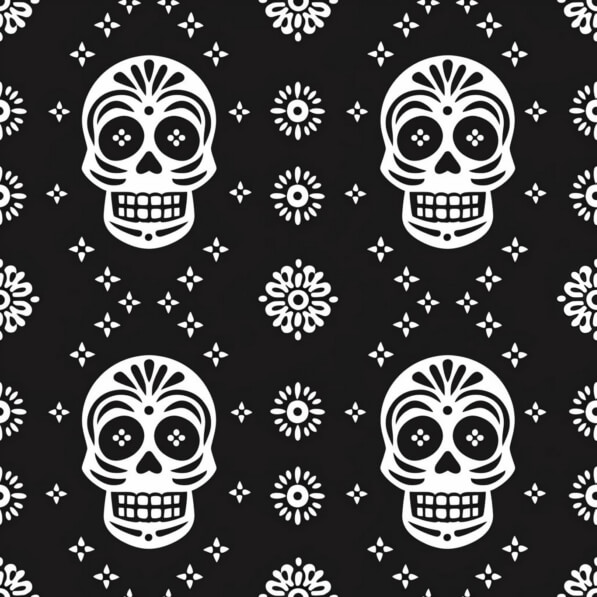 Suikerschedels Tekenen