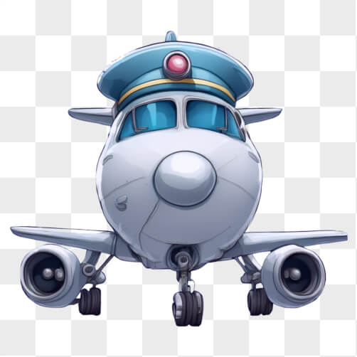Download Cartoon Airplane Taking Off or Landing Cartoons Online ...