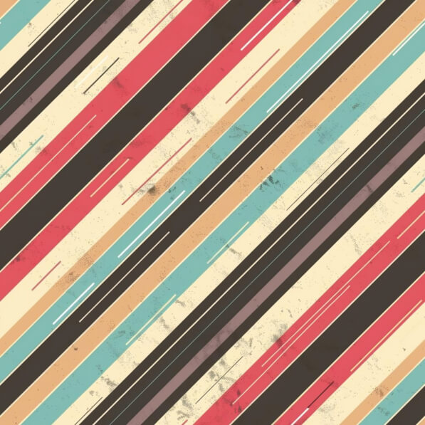Download Colorful Retro Striped Pattern Patterns Online - Creative Fabrica