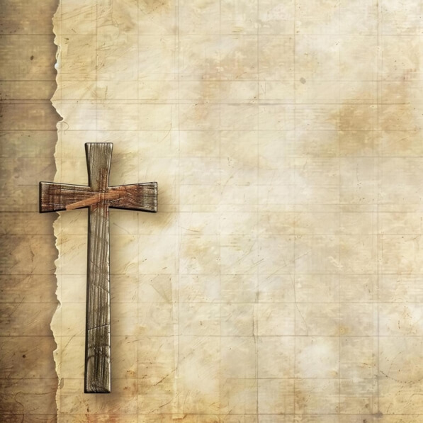 Download Wooden Cross on Old Paper Background Backgrounds Online ...