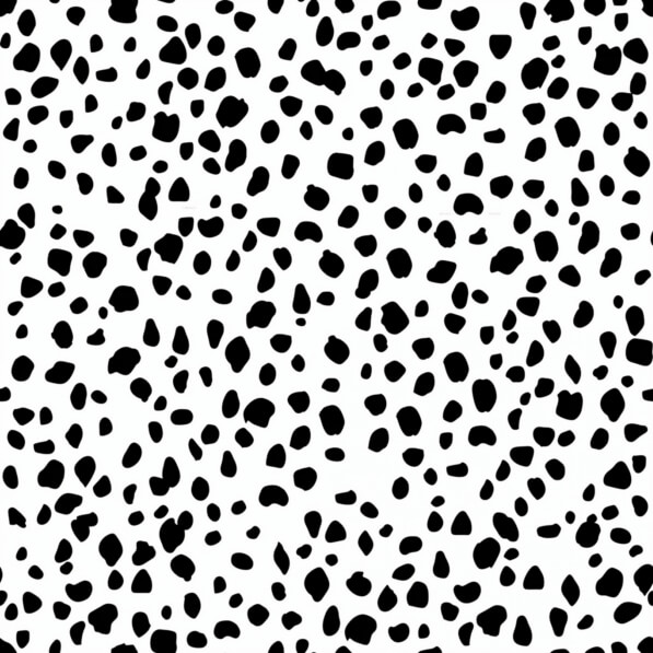 Download Seamless Black and White Dalmatian Spot Pattern Patterns ...