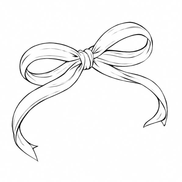 Free Ribbon Coloring pages - Download Printable Ribbon Coloring sheets ...