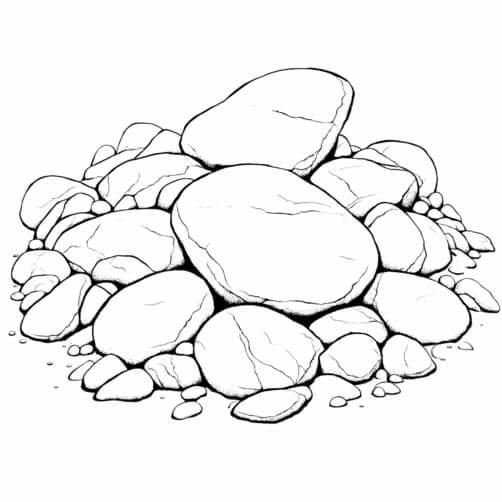Download Serene River Scenery Coloring Page Coloring pages Online ...