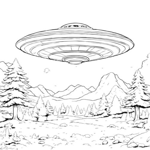 Free Ufo Coloring pages - Download Printable Ufo Coloring sheets ...