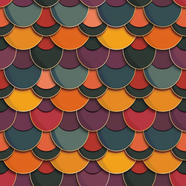 Descarga Patrón de Escamas de Peces Coloridas Patrones En Línea ...