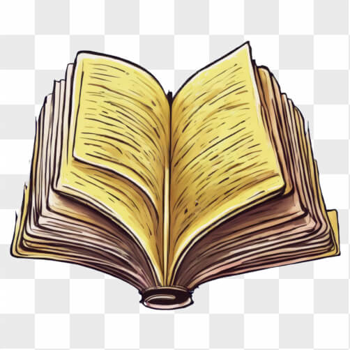 Download Artistic Open Book with Fantasy Landscape Cartoons Online ...
