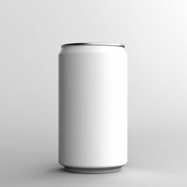 Download White Soda Can on Grey Background Mockups Online - Creative ...