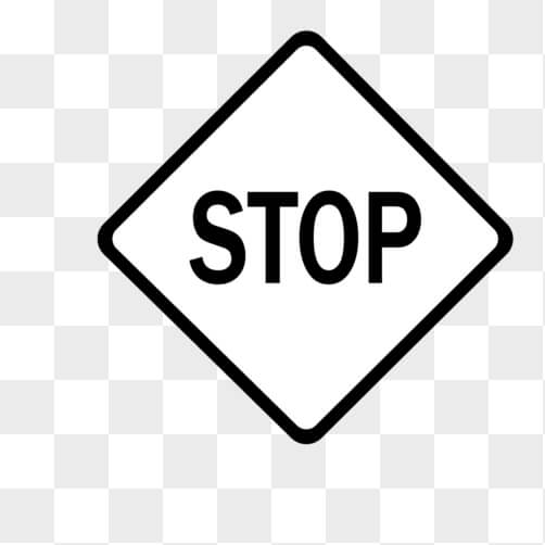 Stop Sign Transparent Background
