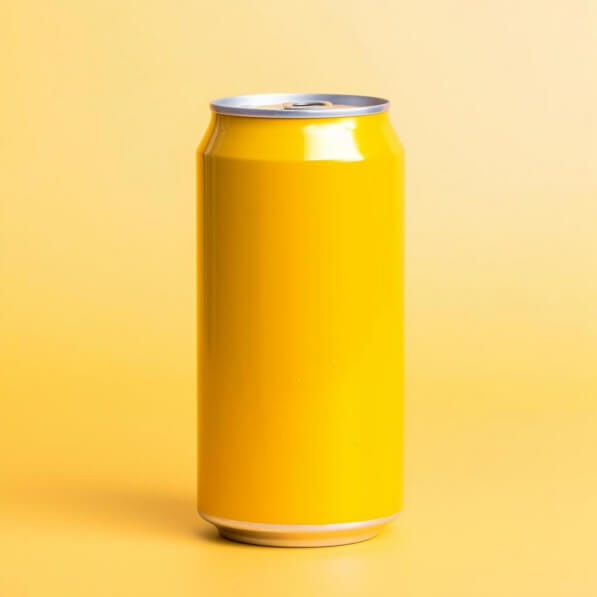 Download Yellow Beer Can Mockups Online - Creative Fabrica