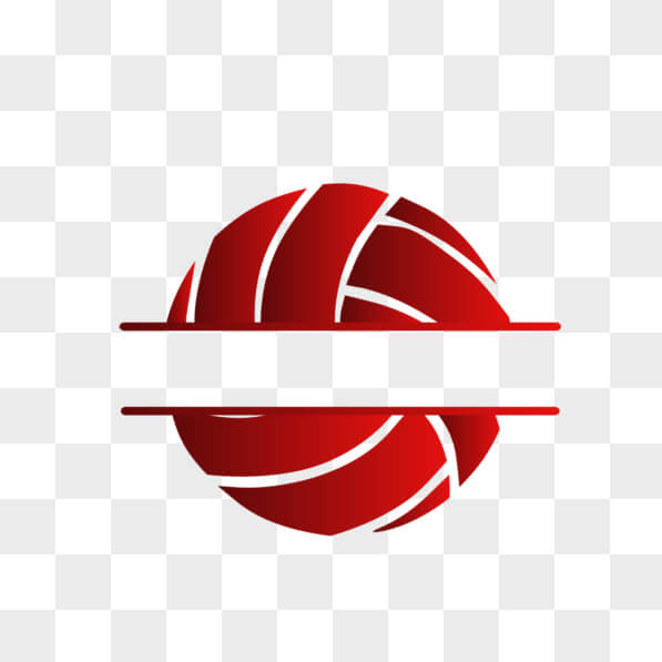 Télécharger Logo de ballon de volley-ball rouge PNGs En Ligne ...