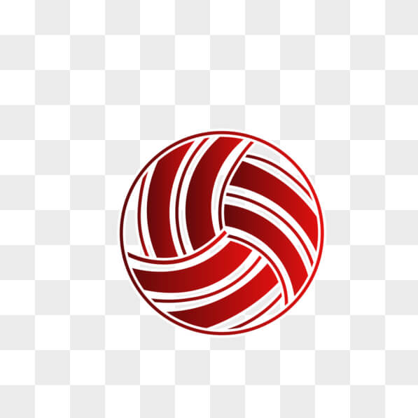 Download Red Volleyball Ball Logo PNGs Online - Creative Fabrica