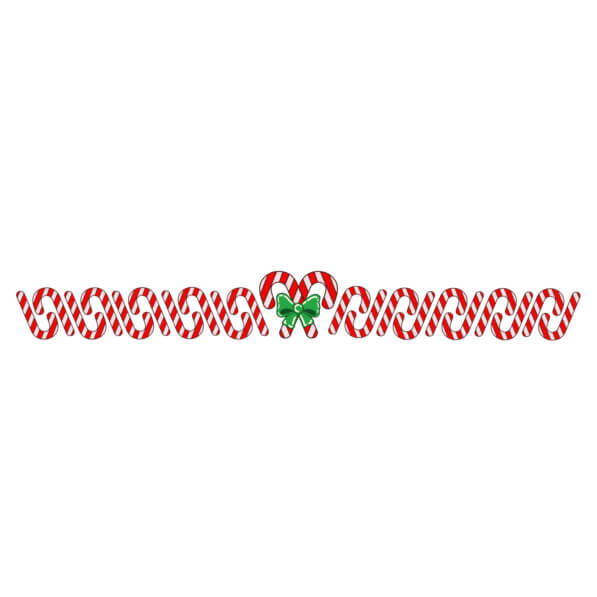 Download Festive Candy Cane Design Borders & Corners Online - Creative ...