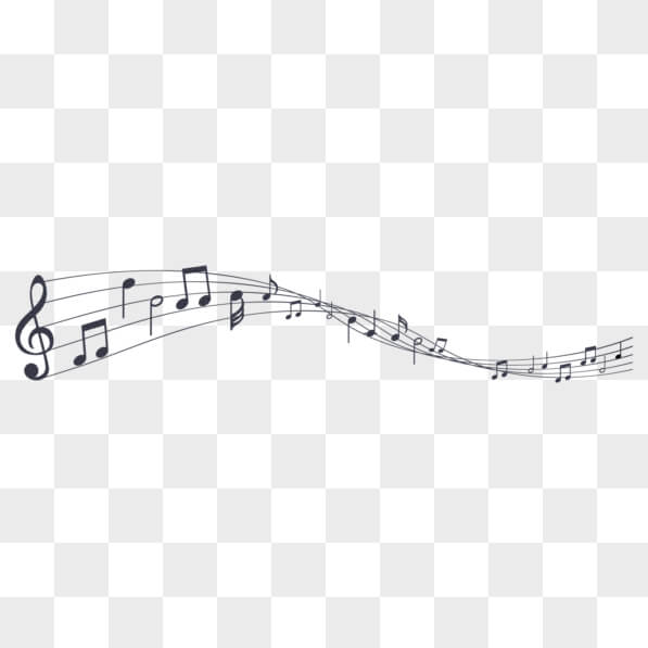 Download Artistic Representation of a Musical Note PNGs Online ...