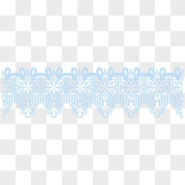 Download Blue Lace Border for Home Decor Projects PNGs Online ...