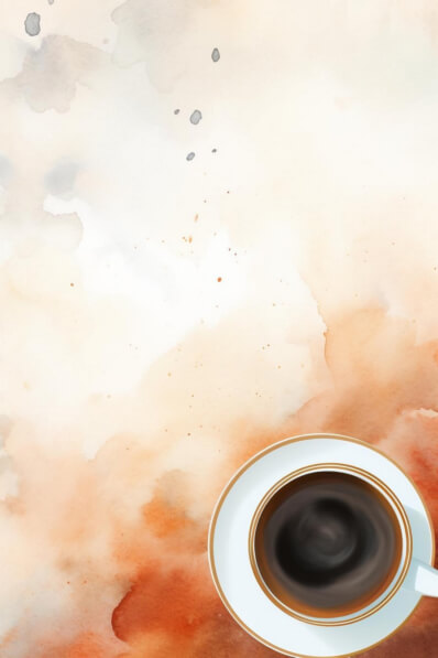 Download Coffee Cup on Watercolor Background Backgrounds Online ...