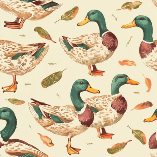 Download Yellow Duck Seamless Pattern Patterns Online - Creative Fabrica