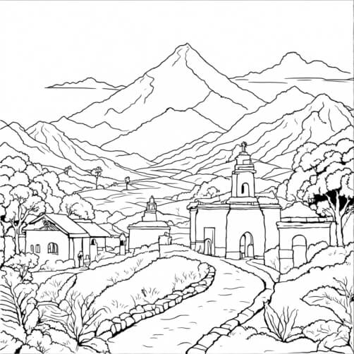 Free Guatemala Coloring pages - Download Printable Guatemala Coloring ...