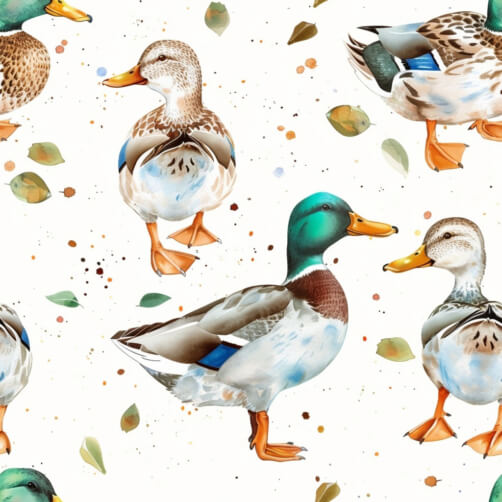 Download Yellow Duck Seamless Pattern Patterns Online - Creative Fabrica