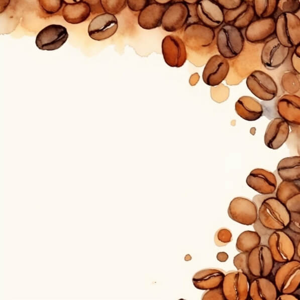 Download Coffee Beans Watercolor Painting Backgrounds Online - Creative ...