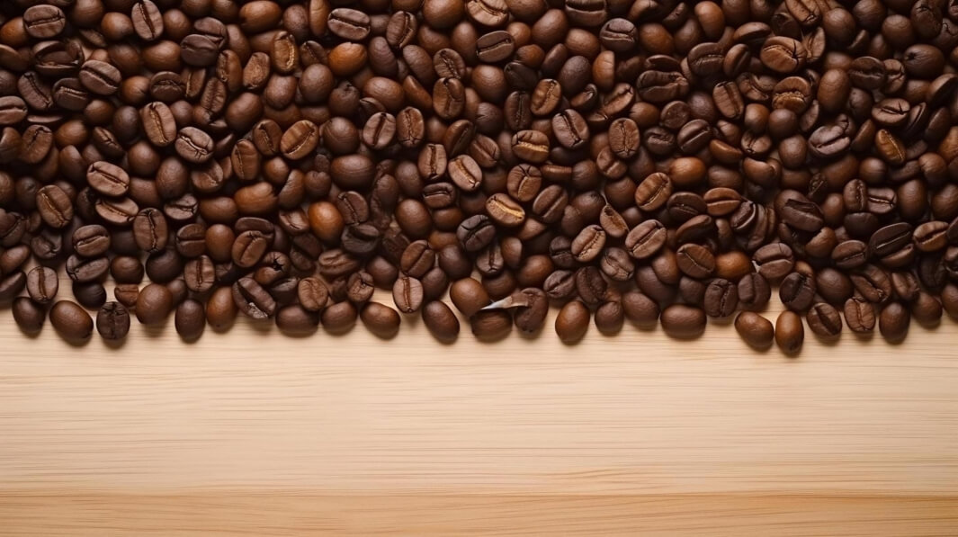 Download Variety of Coffee Beans on Wooden Table Backgrounds Online ...