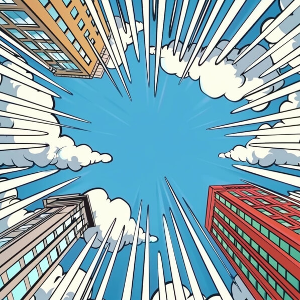 Download Comic Book Style Cityscape Illustration Backgrounds Online ...