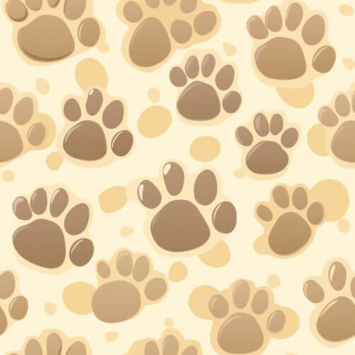 Download Colorful Dog Paw Prints Seamless Pattern Patterns Online ...
