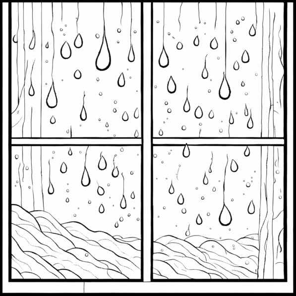 Télécharger Page à colorier sur la météo en noir et blanc Pages de ...