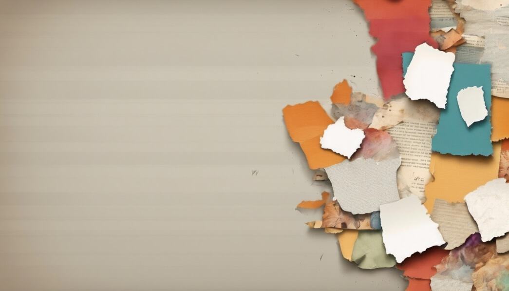 Baixe Colagem de Papel Colorido Backgrounds - Creative Fabrica