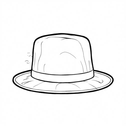 Free Hat Coloring pages - Download Printable Hat Coloring sheets ...