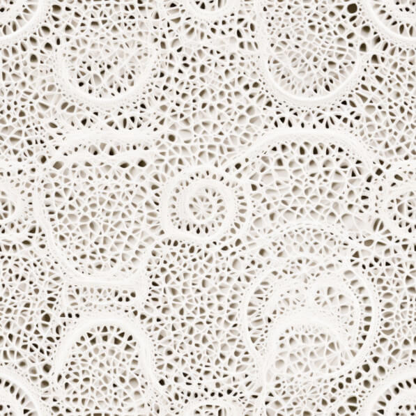 Download Intricate White Lace Pattern with Shapes and Pots Patterns ...