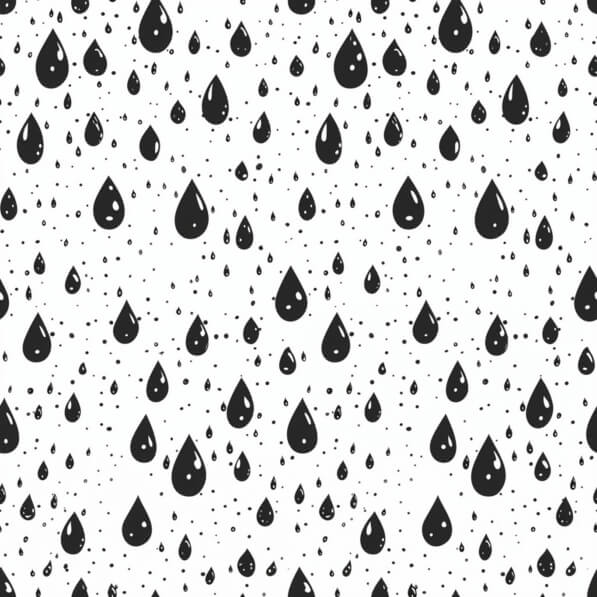 Download Black and White Raindrop Seamless Pattern Patterns Online ...